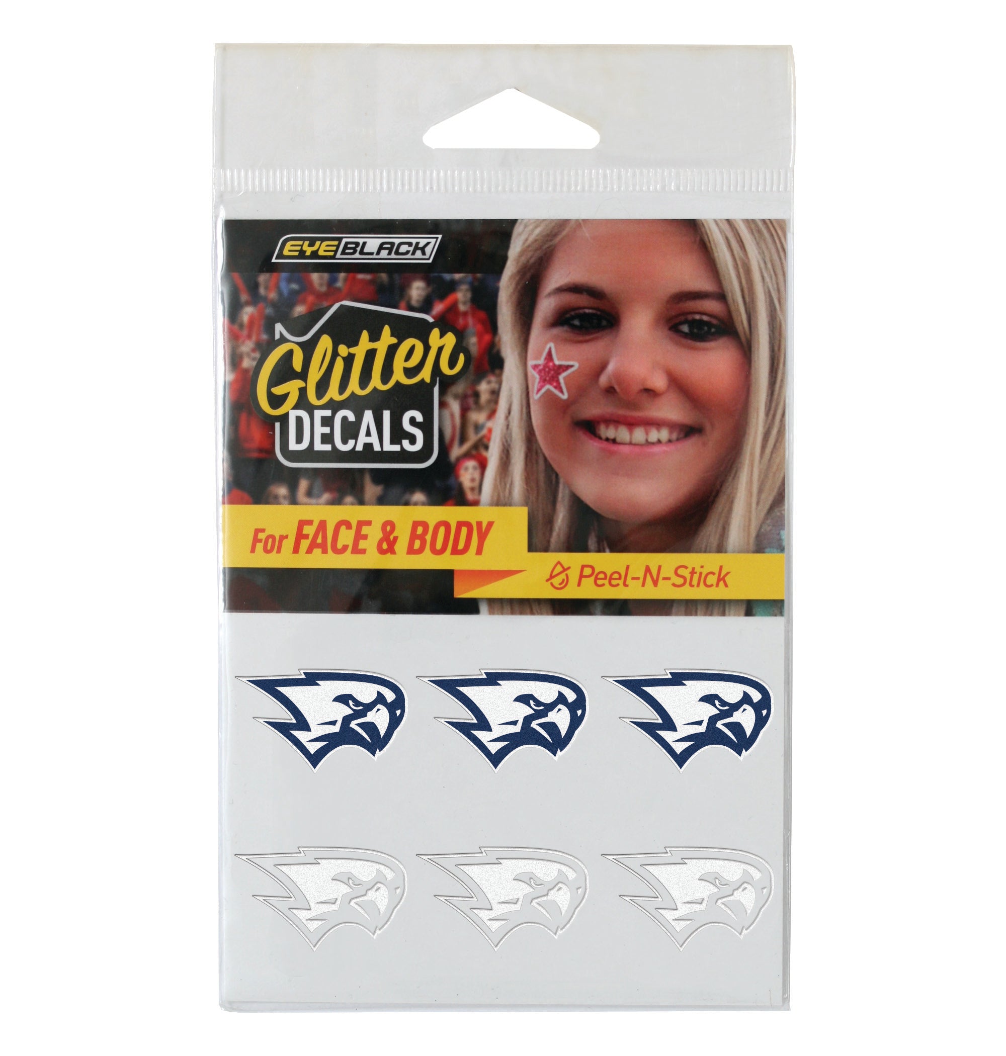 Glitter Face & Body Decals – Messiah University Campus Store